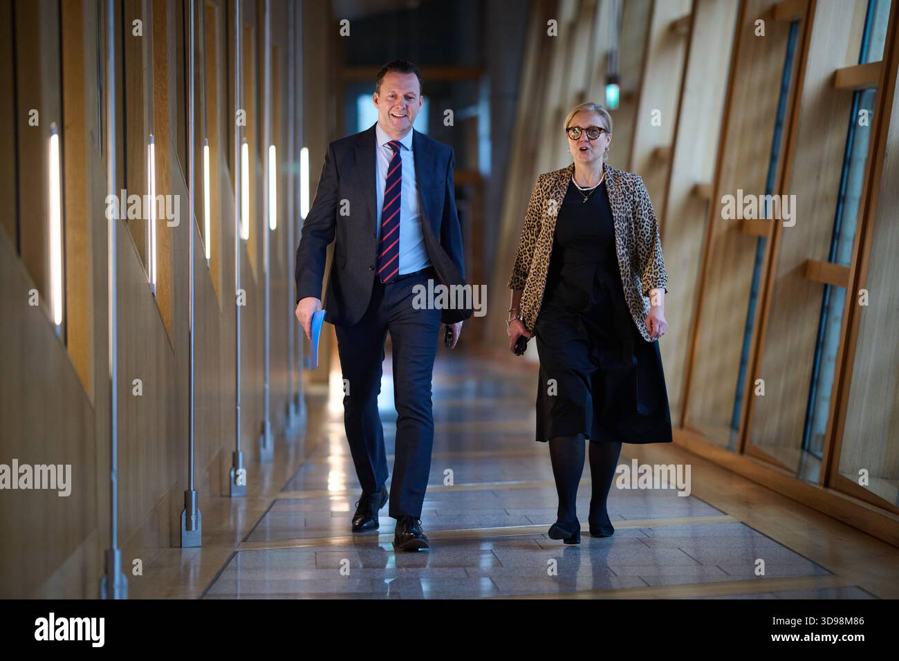 Edinburgh Scotland, UK 04 December 2025. Russell Findlay MSP and ...