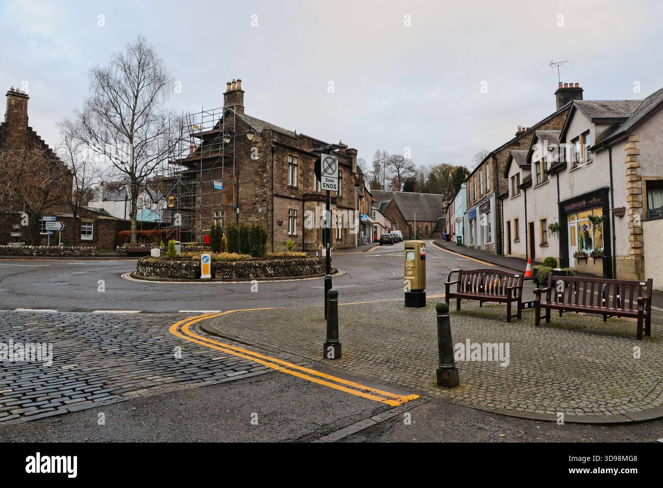 Dunblane street scene Scotland November 2025 Stock Photo - Alamy