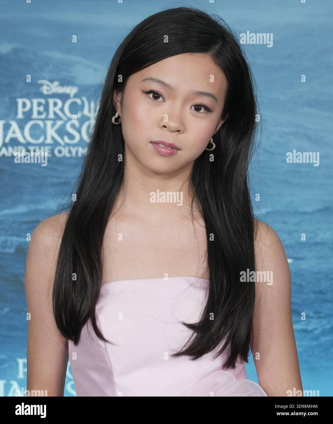 Jiwon Lee at the Disney+ Original Series' PERCY JACKSON AND THE OLYMPIANS Season 2 World ...