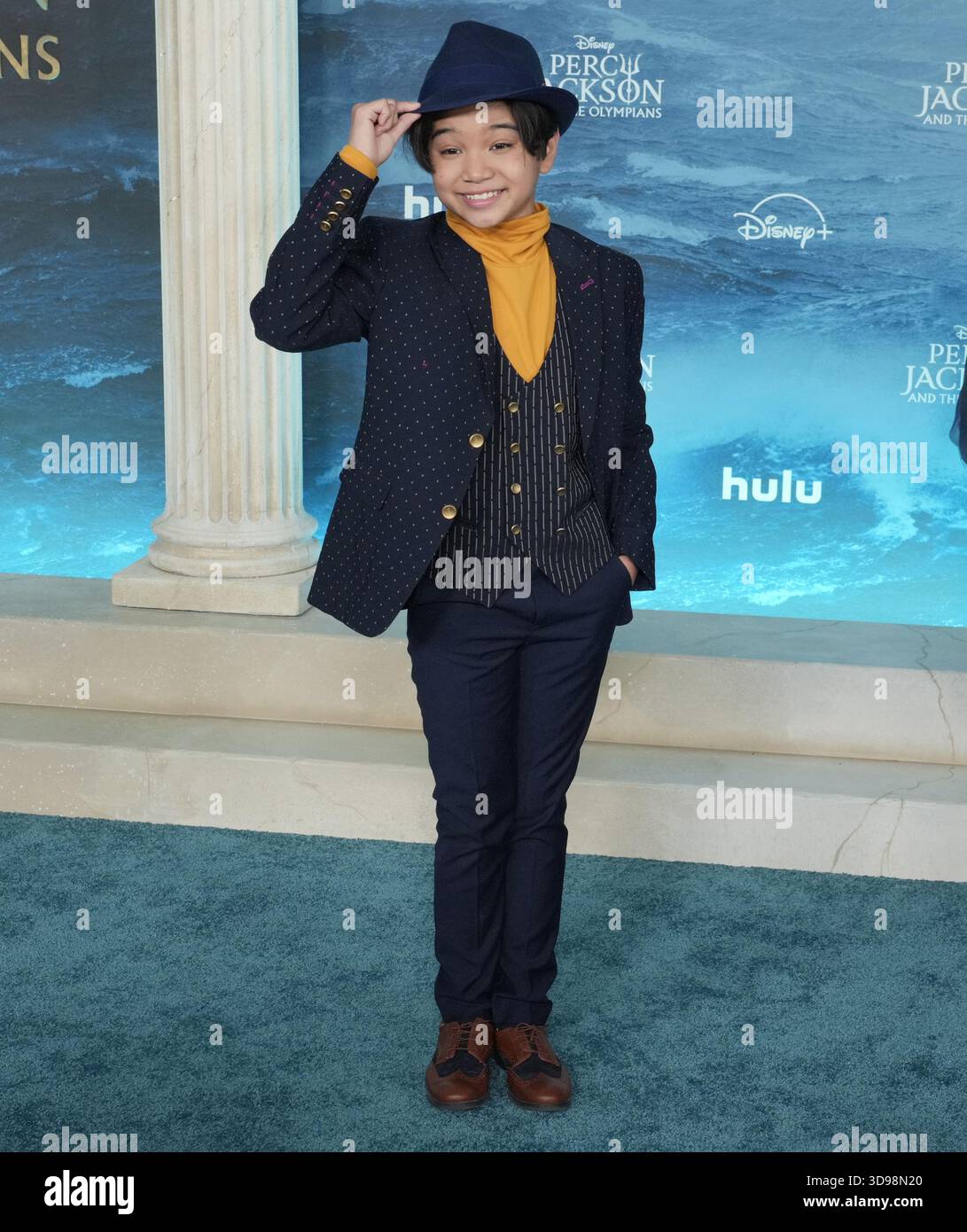 Milo Maharlika at the Disney+ Original Series' PERCY JACKSON AND THE ...