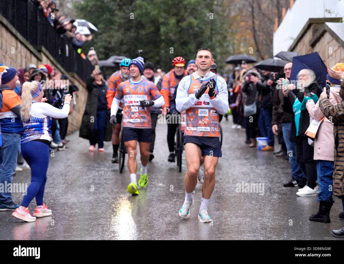 Kevin Sinfield on day four of the 7 in 7: Together 2025 Challenge in ...