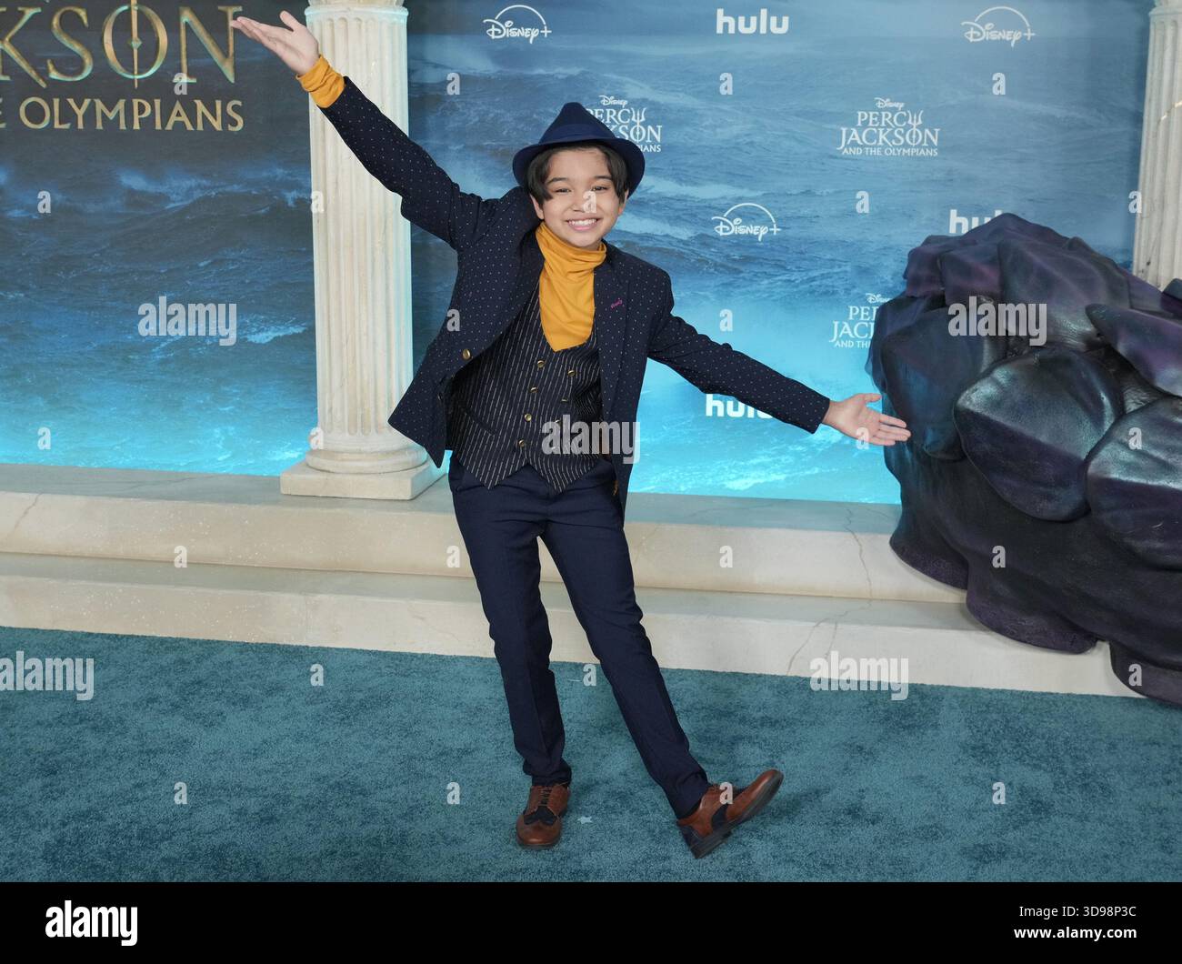 Milo Maharlika at the Disney+ Original Series' PERCY JACKSON AND THE ...