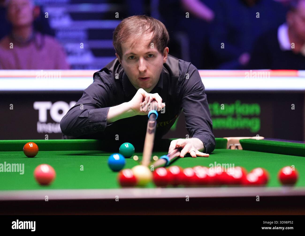 Scott Donaldson during his match with Ding Junhui on day six of the ...