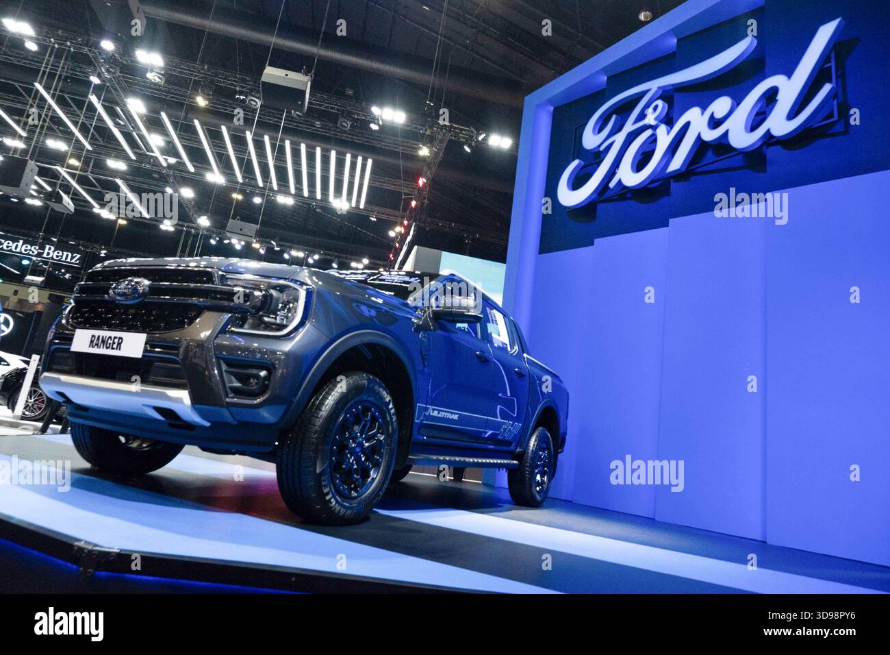A Ford Ranger pick-up truck seen displayed during the 42nd Thailand International Motor Expo at ...