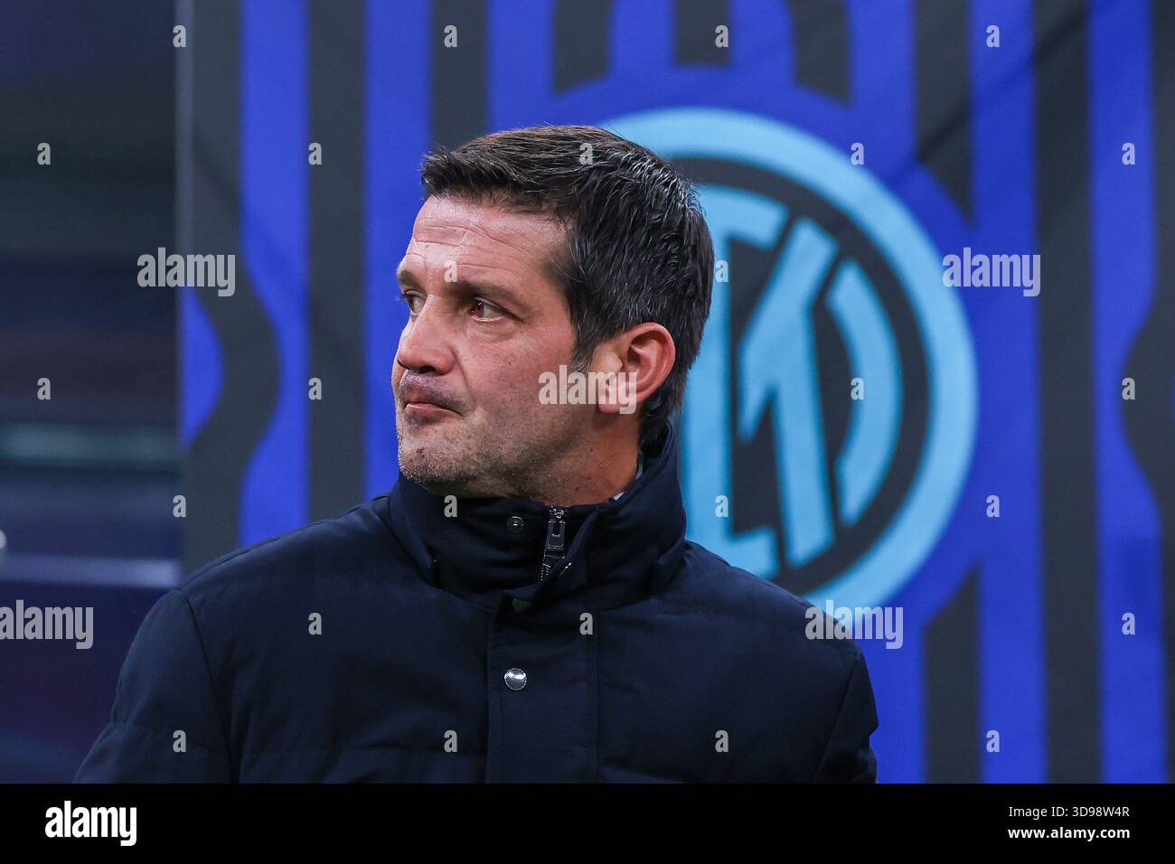 Cristian Chivu Head Coach of FC Internazionale looks on during Coppa ...