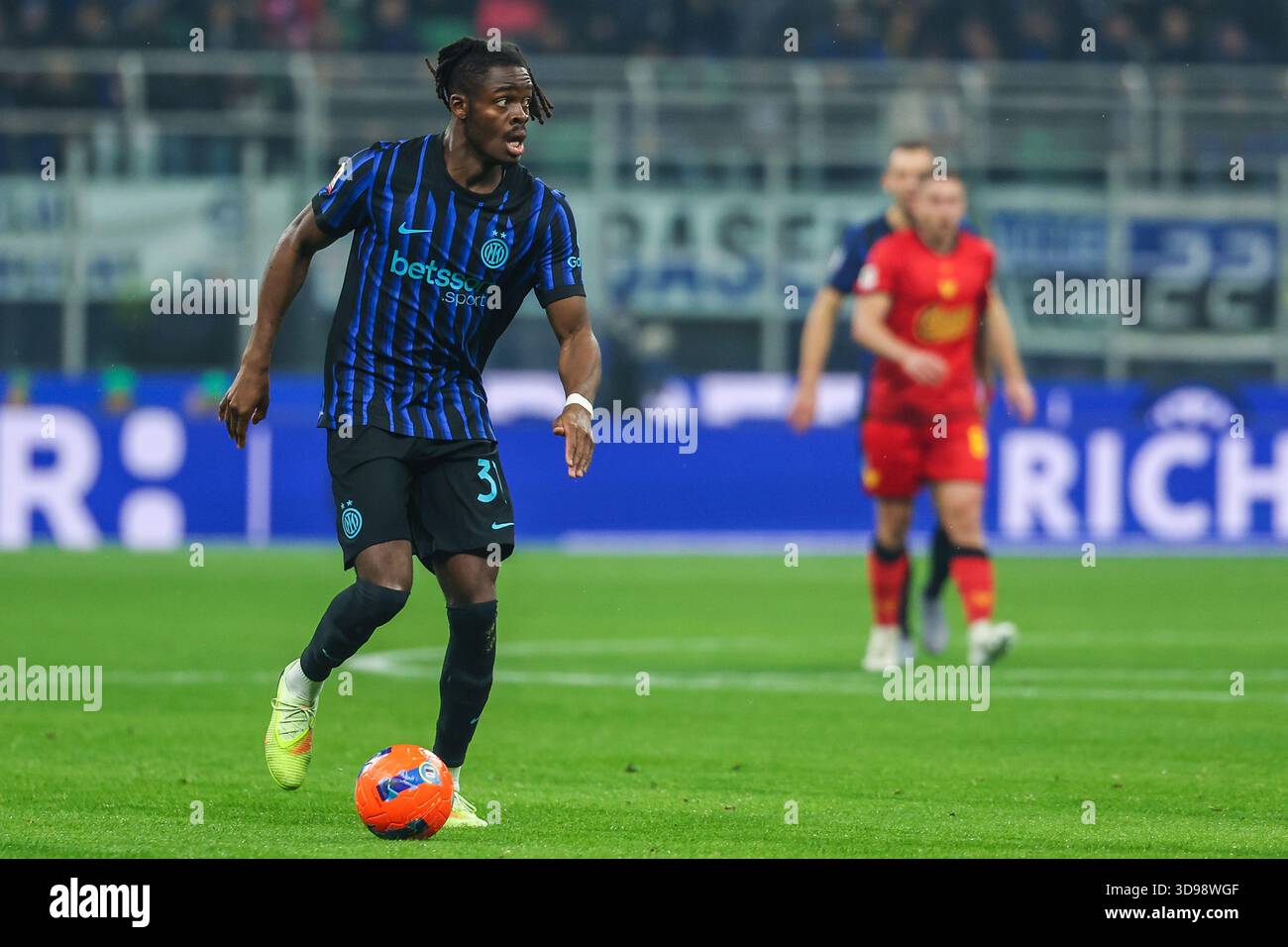 Yann Aurel Ludger Bissek of FC Internazionale seen in action during ...