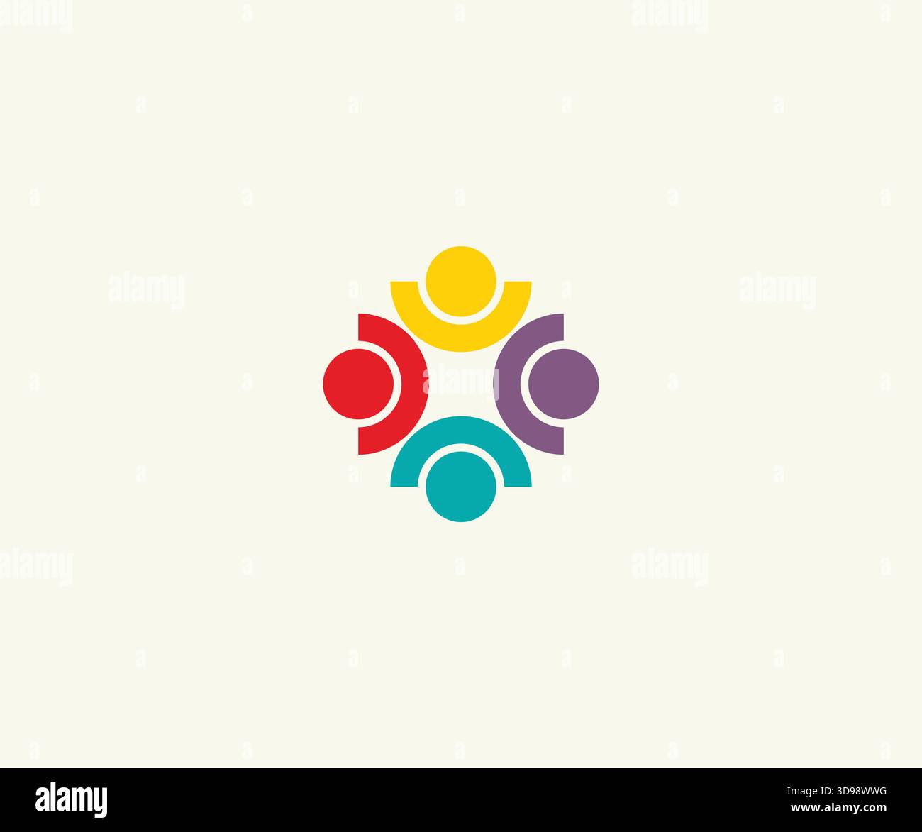 Social unity vector vectors Stock Vector Images - Alamy