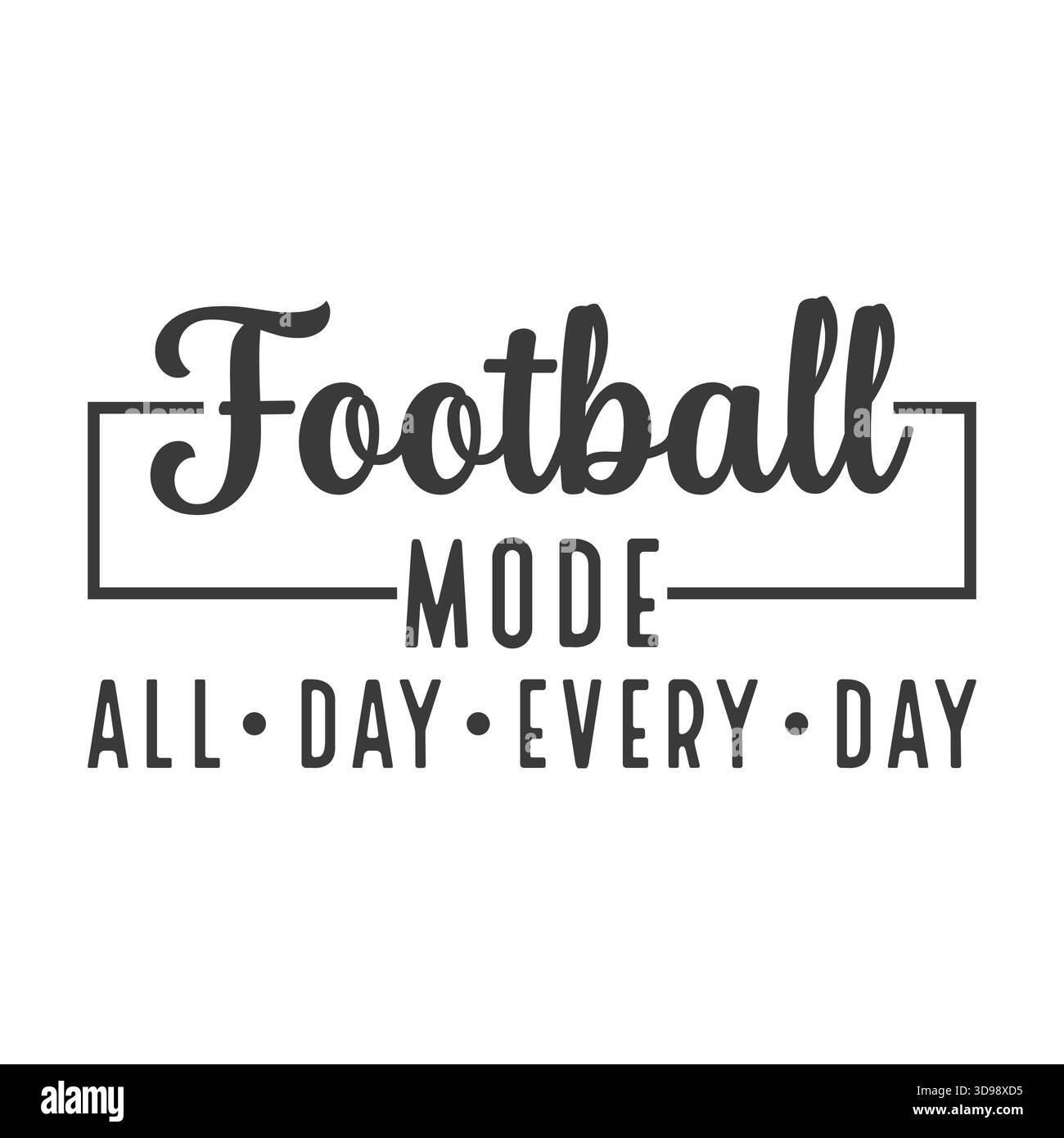 Game day spirit Cut Out Stock Images & Pictures - Alamy