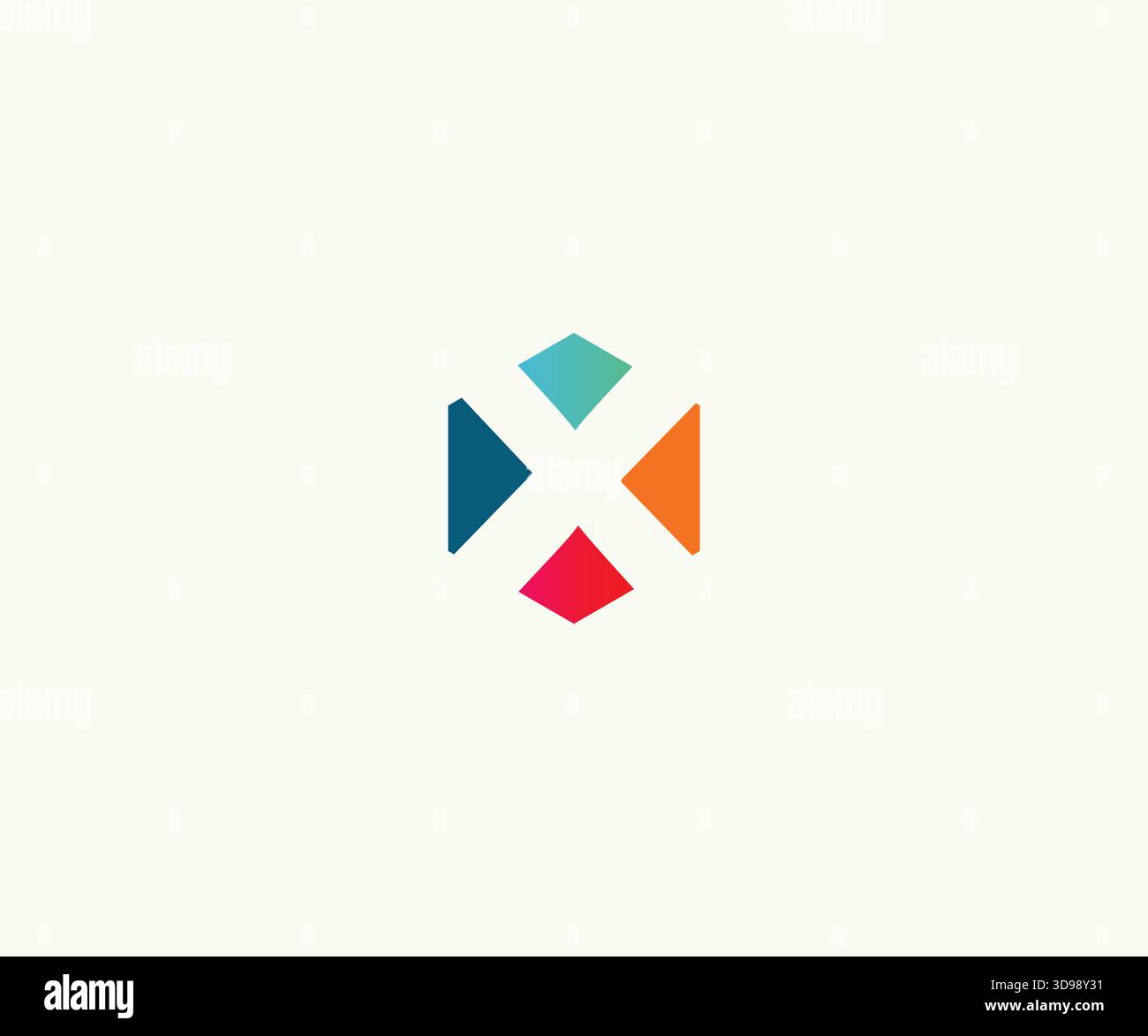 Futuristic company logo Stock Vector Images - Alamy