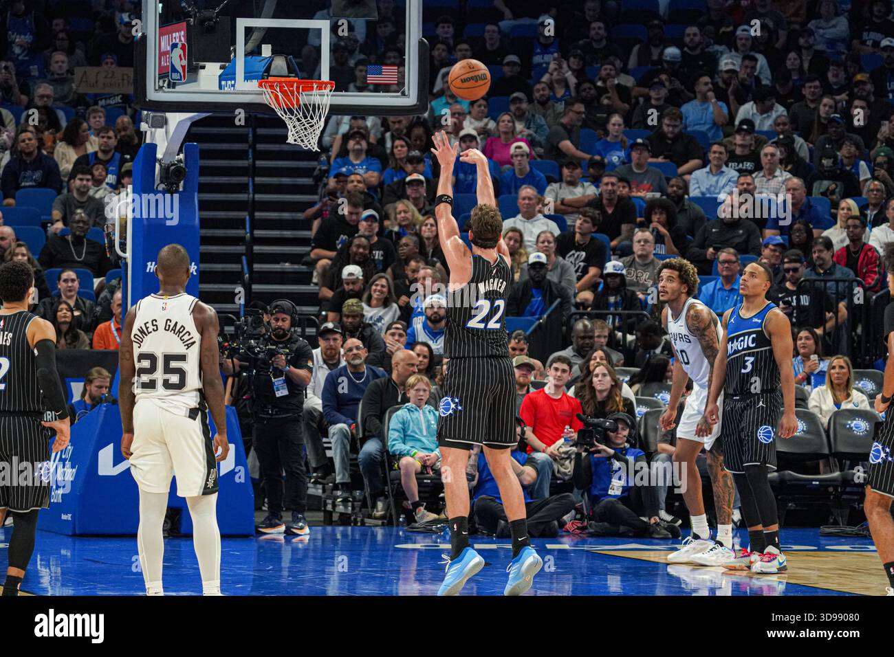 Orlando, Florida, USA, December 3, 2025, Orlando Magic forward Franz ...