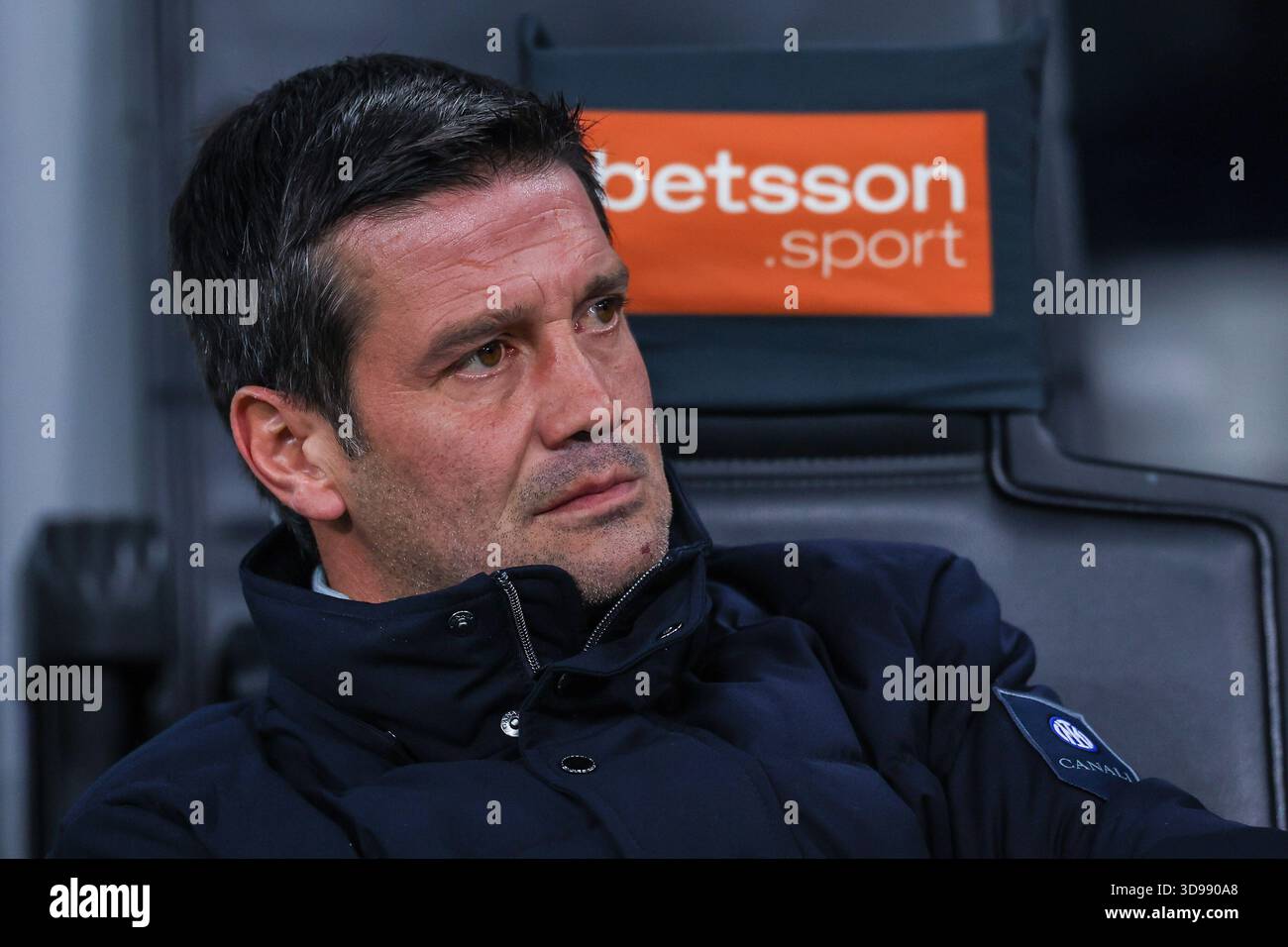 Cristian Chivu Head Coach of FC Internazionale looks on during Coppa ...