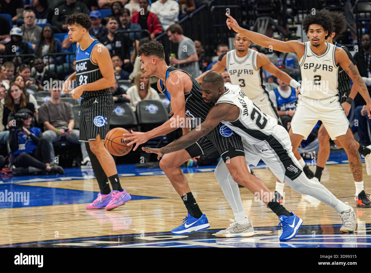 Orlando, Florida, USA, December 3, 2025, San Antonio Spurs forward ...