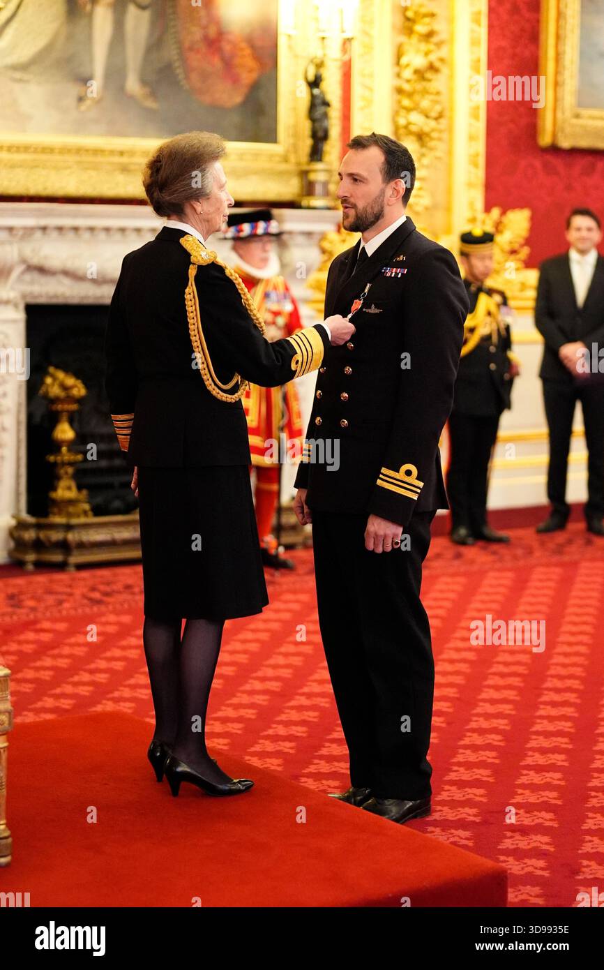 Lieutenant Commander Hugo Mitchell Heggs, Royal Navy, is made a Member ...