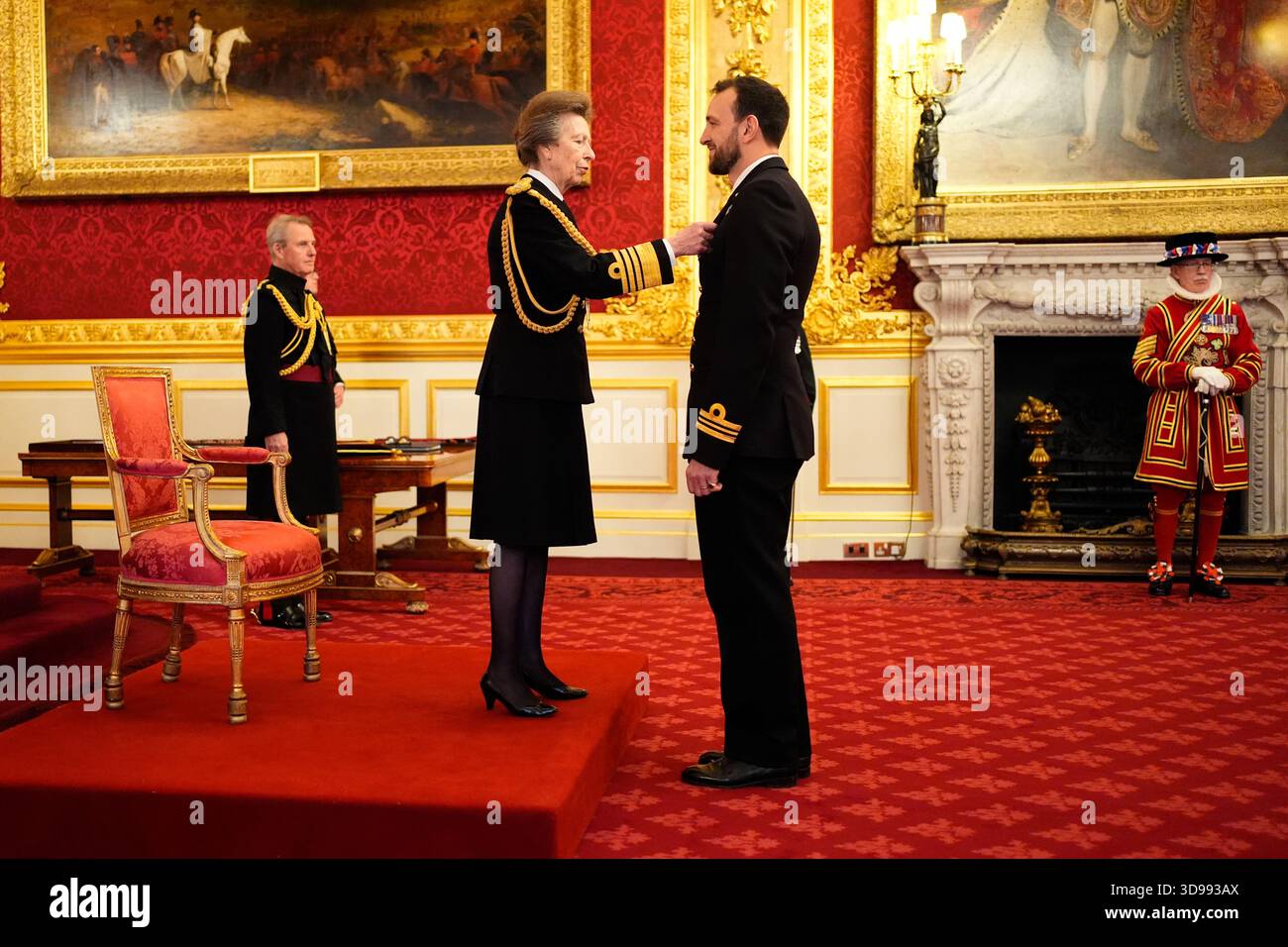 Lieutenant Commander Hugo Mitchell Heggs, Royal Navy, is made a Member ...