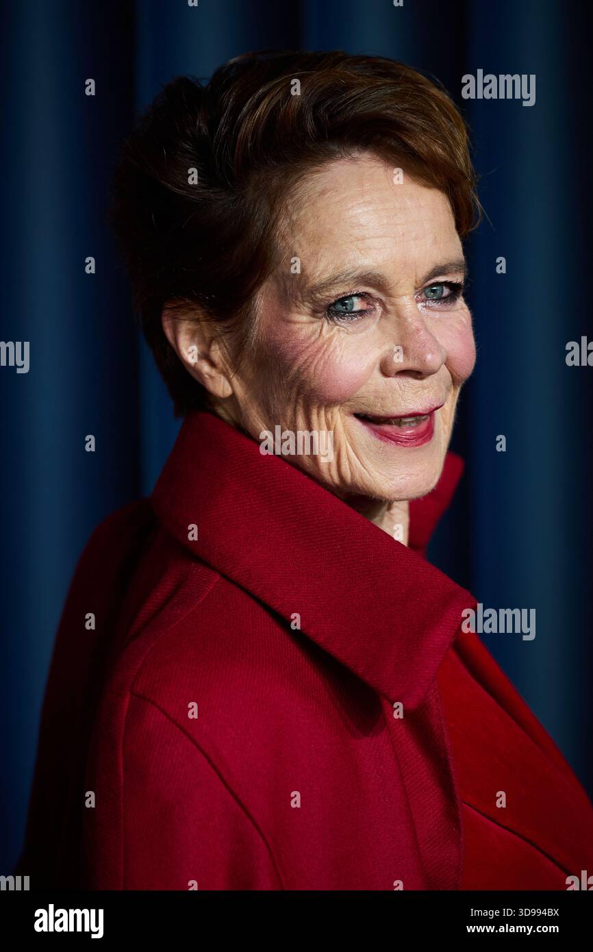 Celia Imrie poses for photographers upon arrival at 'The Fashion Awards ...