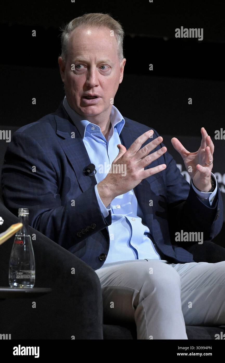 Patrick Conway, M.D., CEO Optum - UnitedHealth Group, speaks at the ...