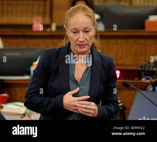 Brian Walshe's attorney Kelli Porges questions a witness during Brian ...