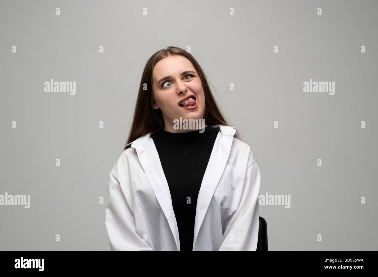 Funny goofy people hi-res stock photography and images - Alamy