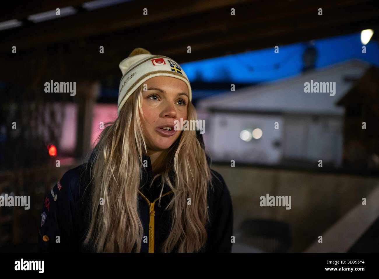 251204 Emma Ribom of the Swedish national cross-country skiing team ...