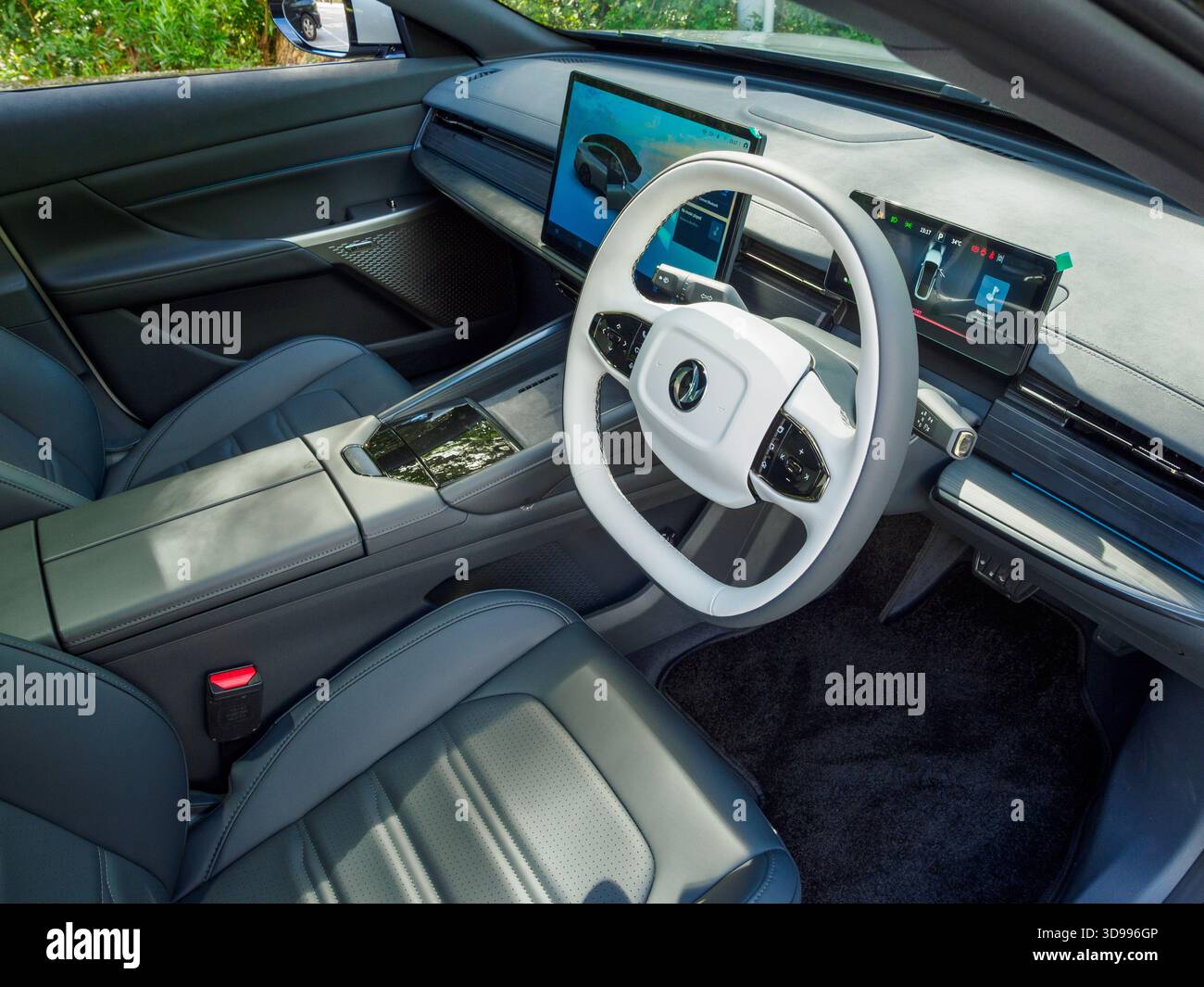 Hong Kong, China Sept 25, 2025 : DongFeng eπ007 Interior Sept 25 2025 ...
