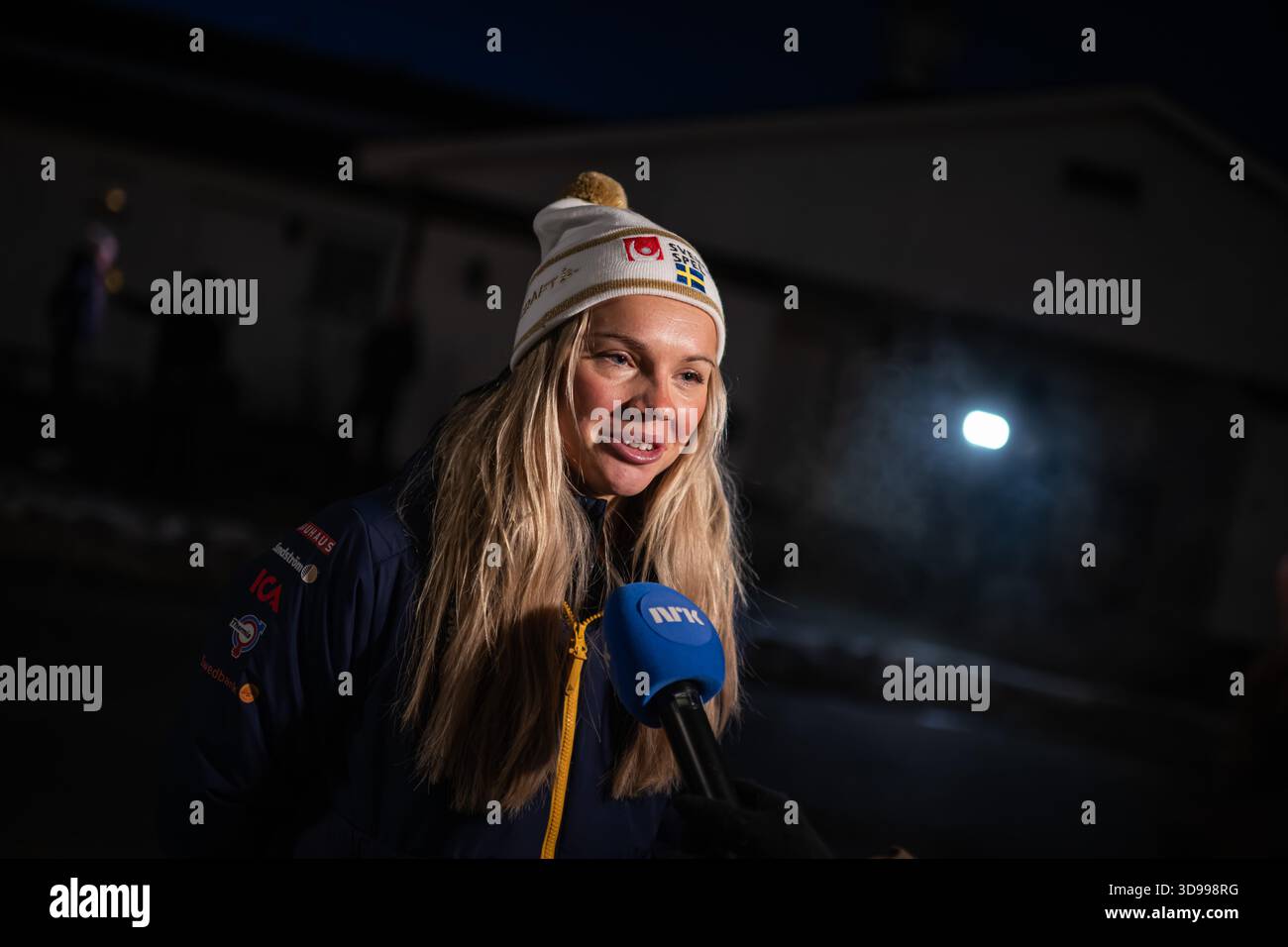 251204 Emma Ribom of the Swedish national cross-country skiing team ...