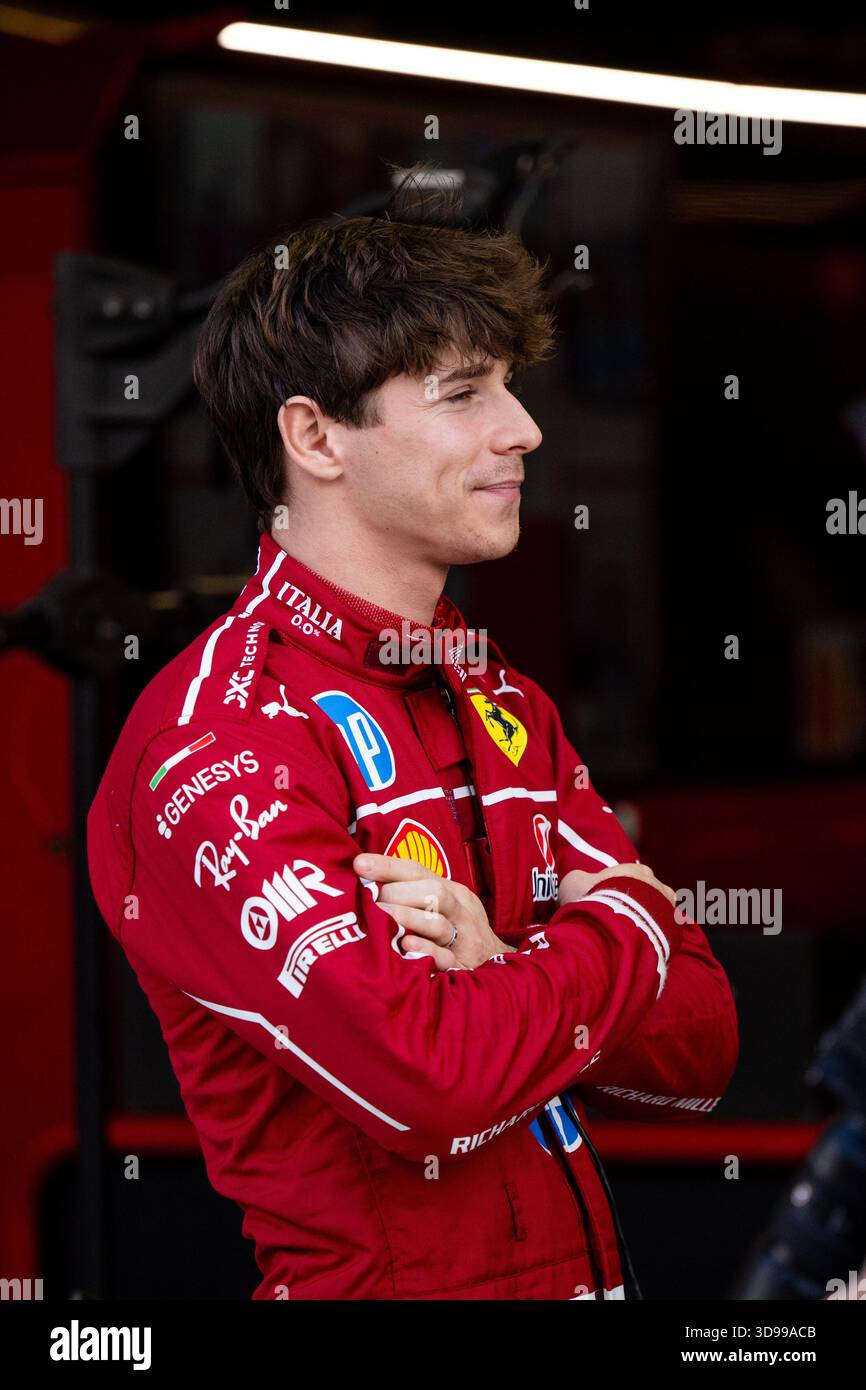 Arthur Leclerc (Scuderia Ferrari HP, Monaco, Reserve Driver), UAE ...