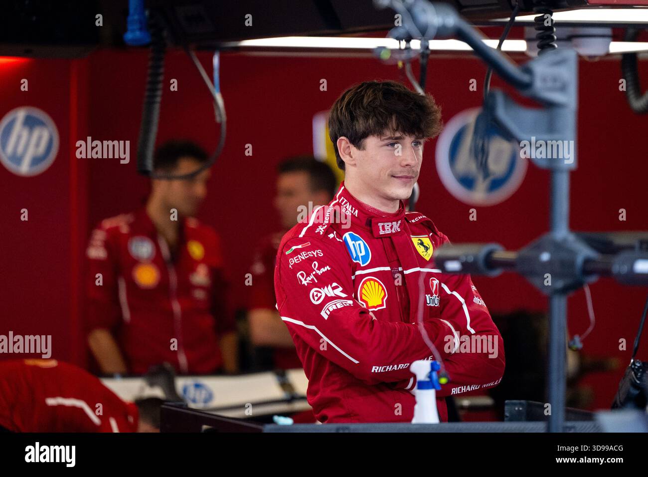 Arthur Leclerc (Scuderia Ferrari HP, Monaco, Reserve Driver), UAE ...