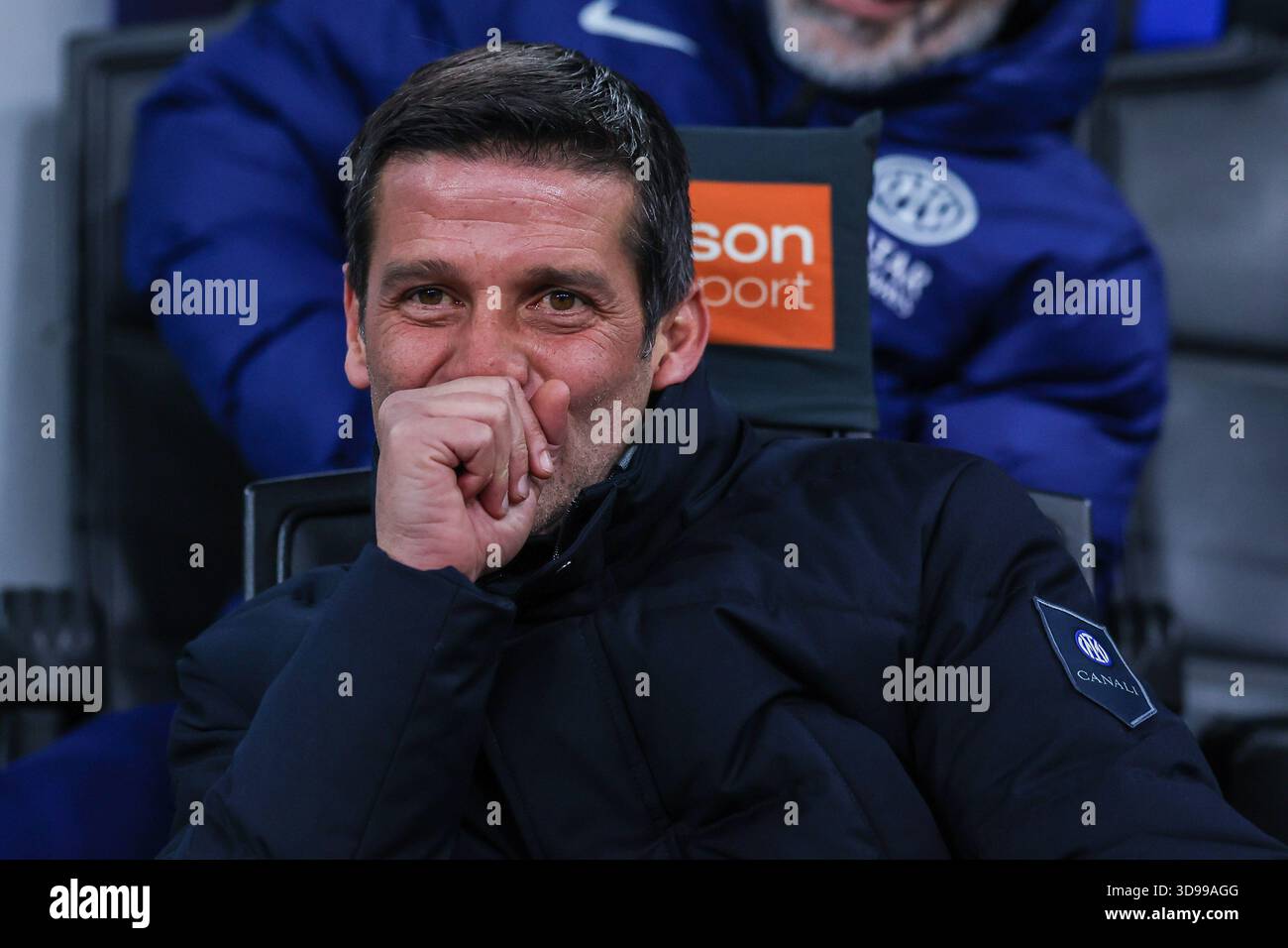 Cristian Chivu Head Coach of FC Internazionale looks on during Coppa ...