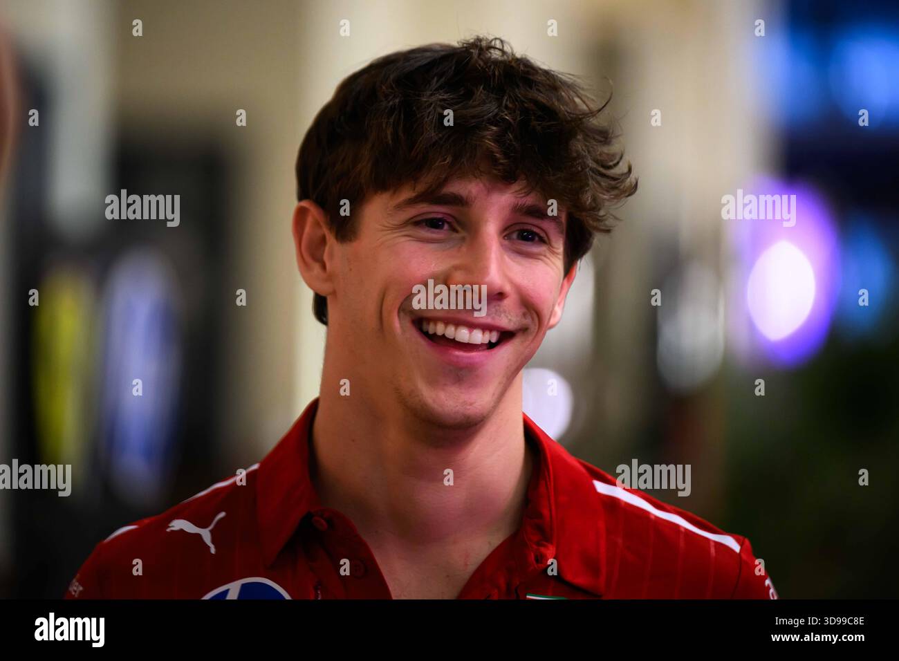 Yas Island, Abu Dhabi. 4th Dec 2025. Arthur Leclerc of Scuderia Ferrari ...