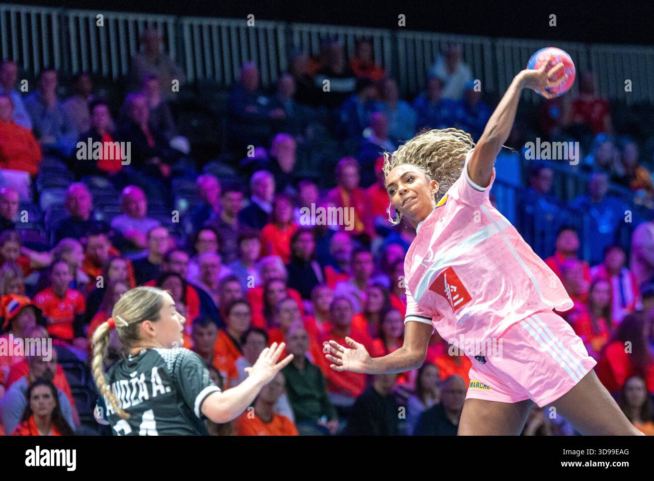 ROTTERDAM, NETHERLANDS - DECEMBER 4: Marie Helene Sajka of France ...