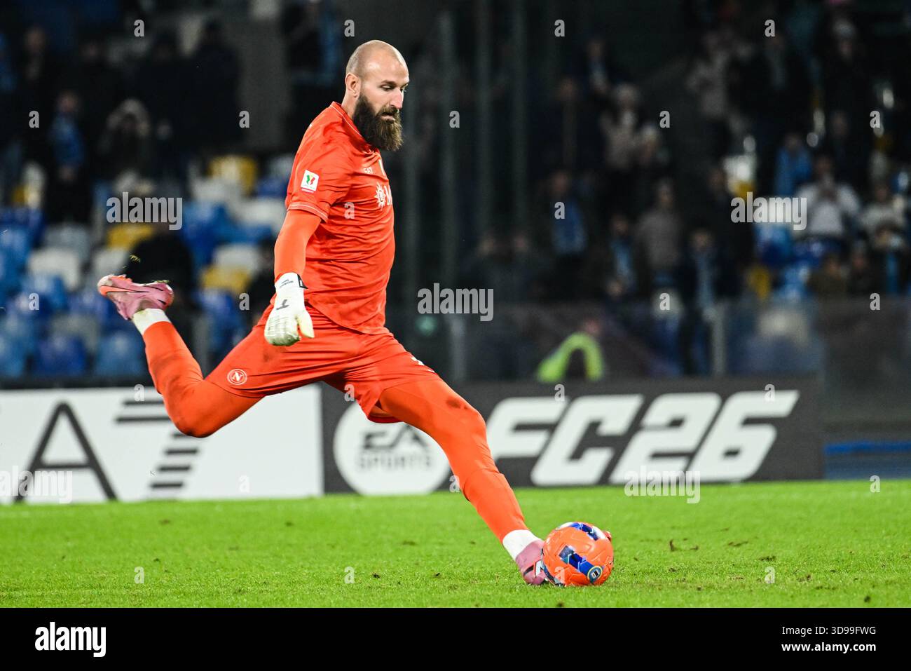 12/3/2025 Vanja Milinkovic Savic of SSC Napol scoring a penalty during ...