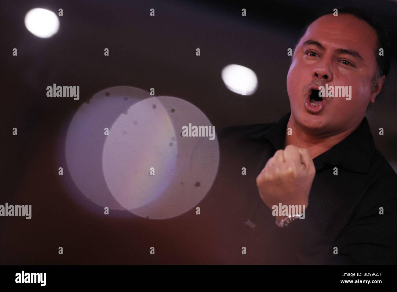 Madrid, Spain; December 3, 2025 Mexican tenor Jesús Daniel Hernández ...