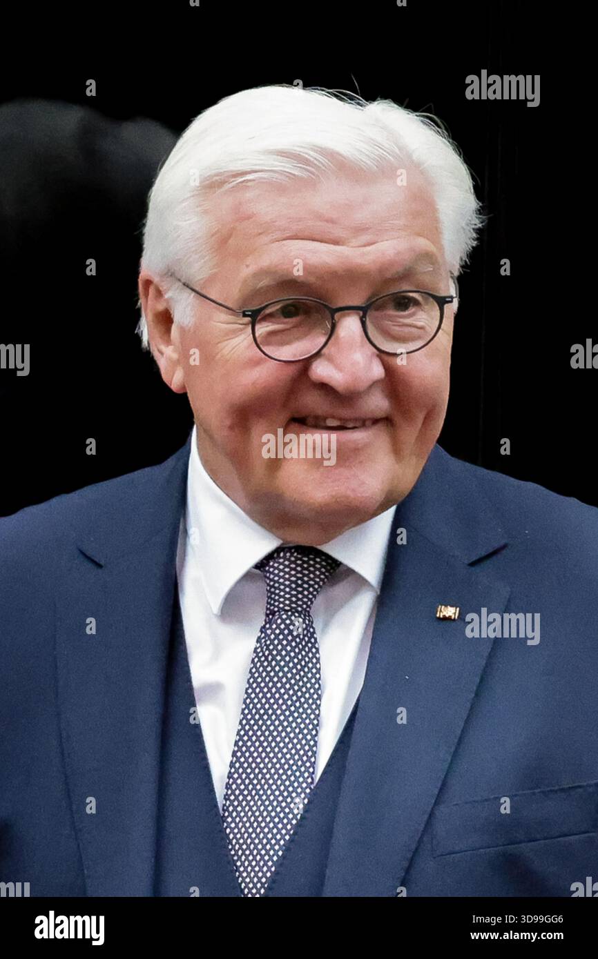 President of the Federal Republic of Germany, Frank-Walter Steinmeier ...