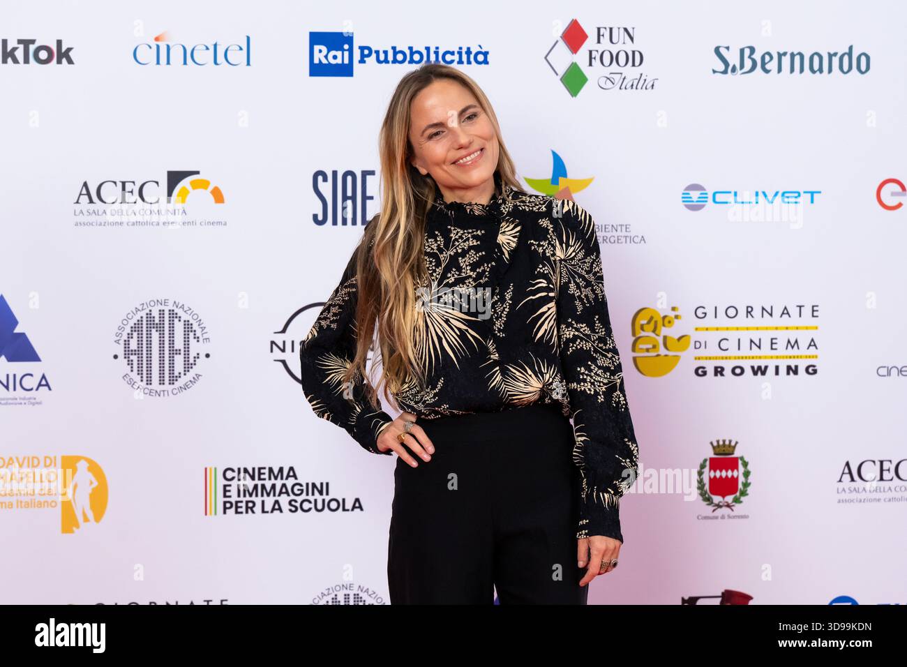 December 3, 2025, Sorrento, Naples, Italy: Ludovica Rampoldi attends ...