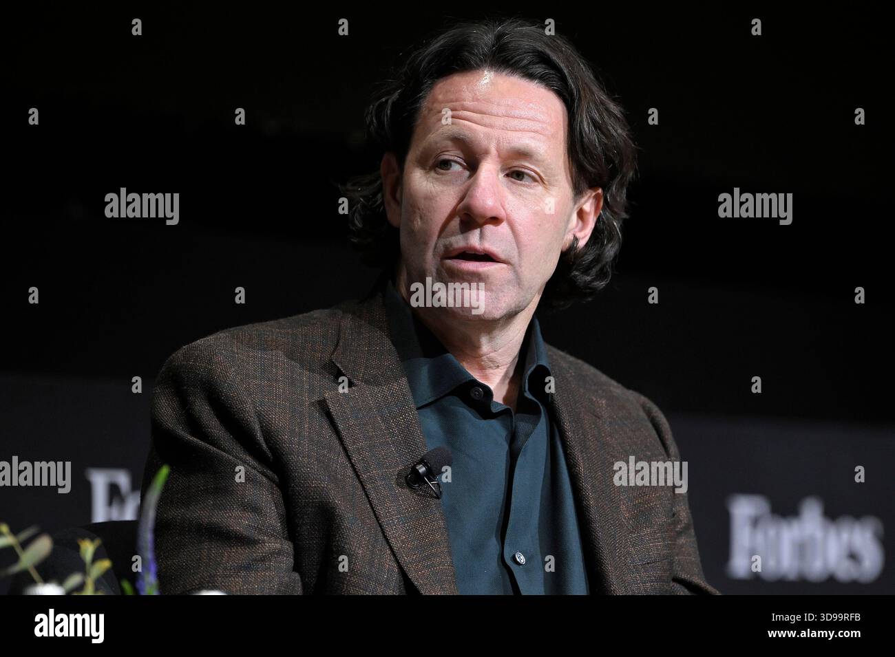 Jim Rechtin, President & CEO Humana, speaks at the 2025 Forbes ...