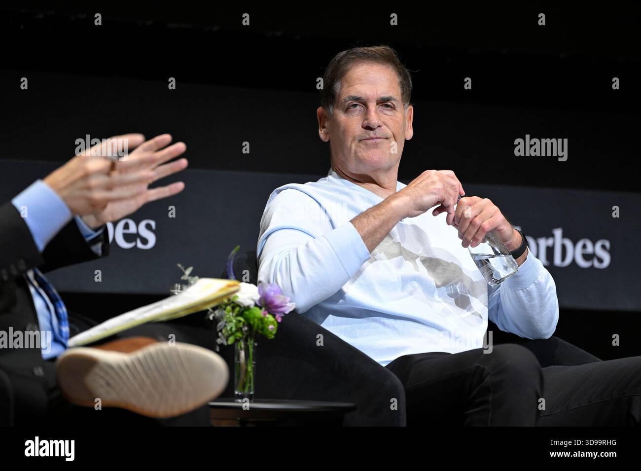 Mark Cuban, Cofounder Cost Plus Drugs, speaks at the 2025 Forbes ...