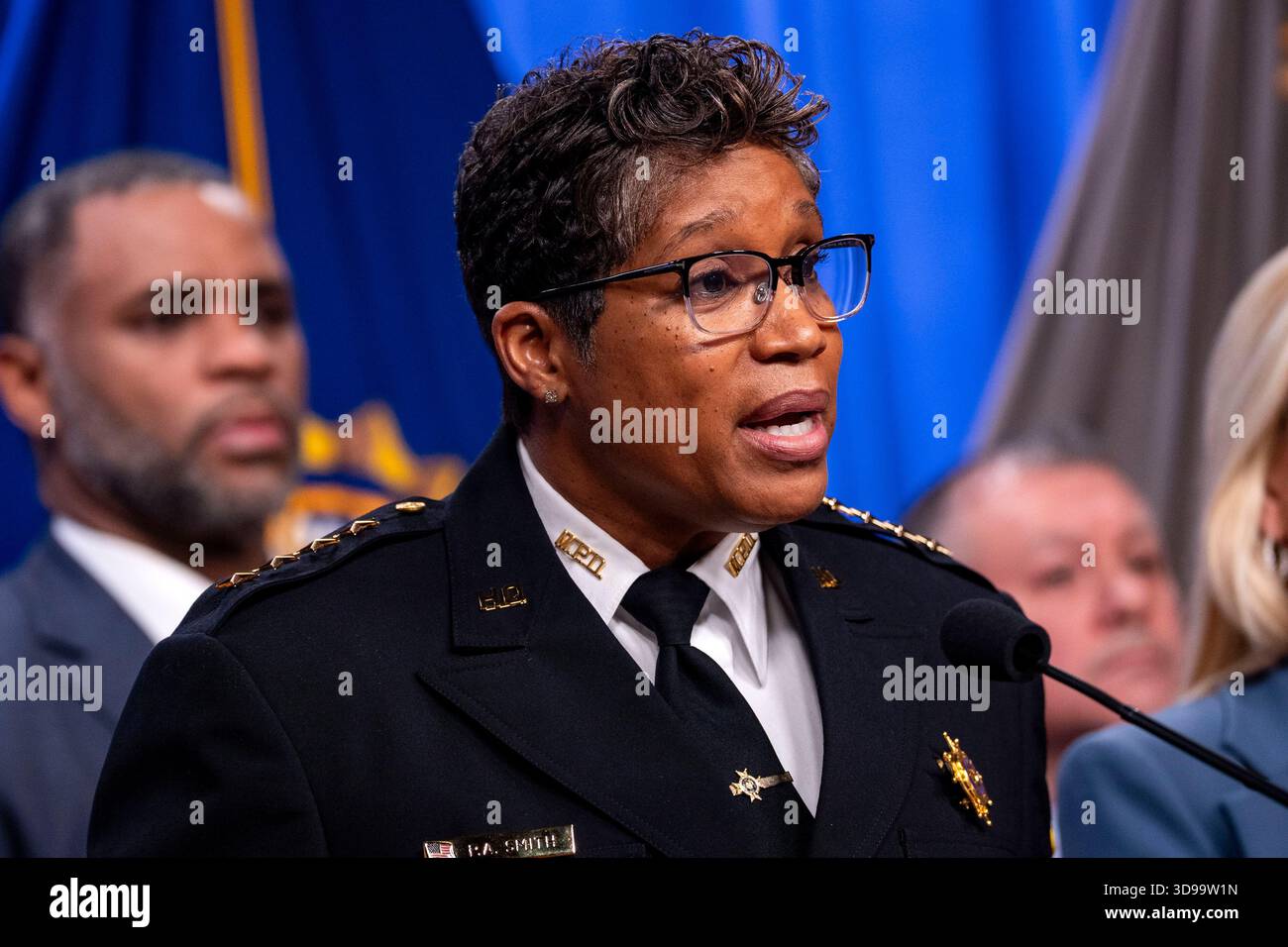 Chief of the DC Metropolitan Police Department Pamela Smith speaks ...