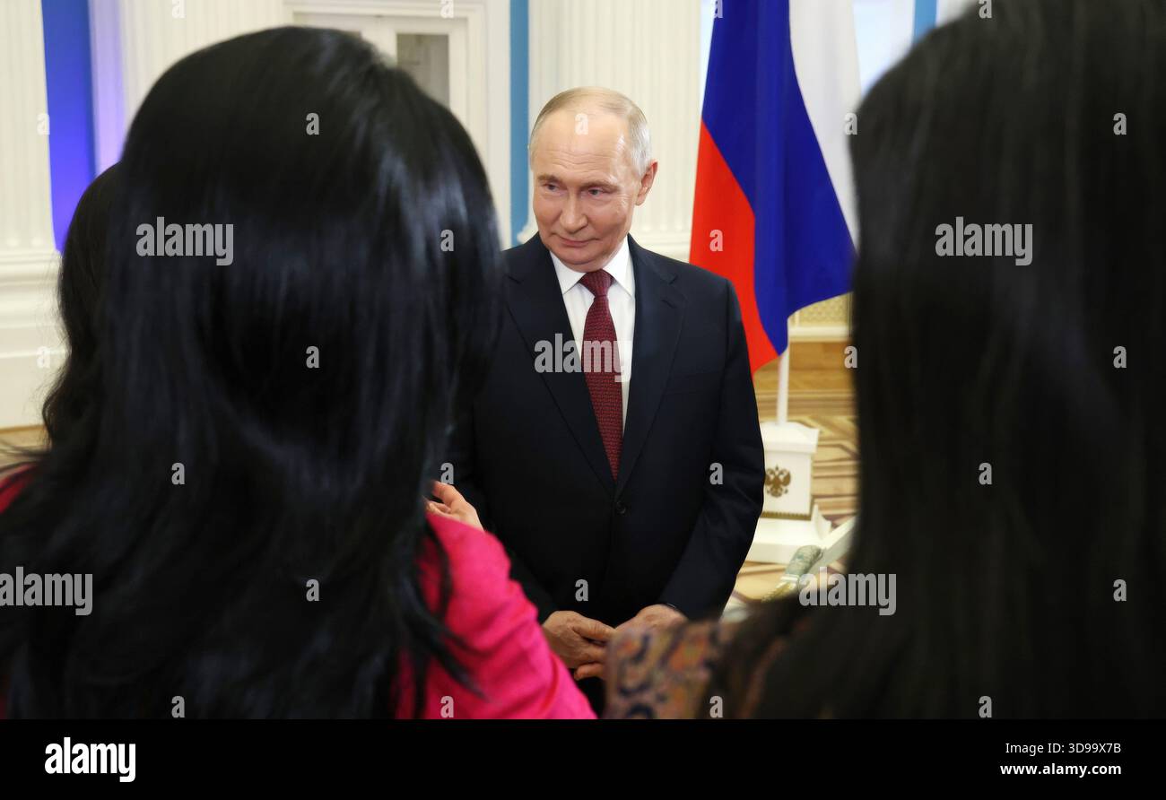 Moscow, Russia. 03 December, 2025. Russian President Vladimir Putin ...
