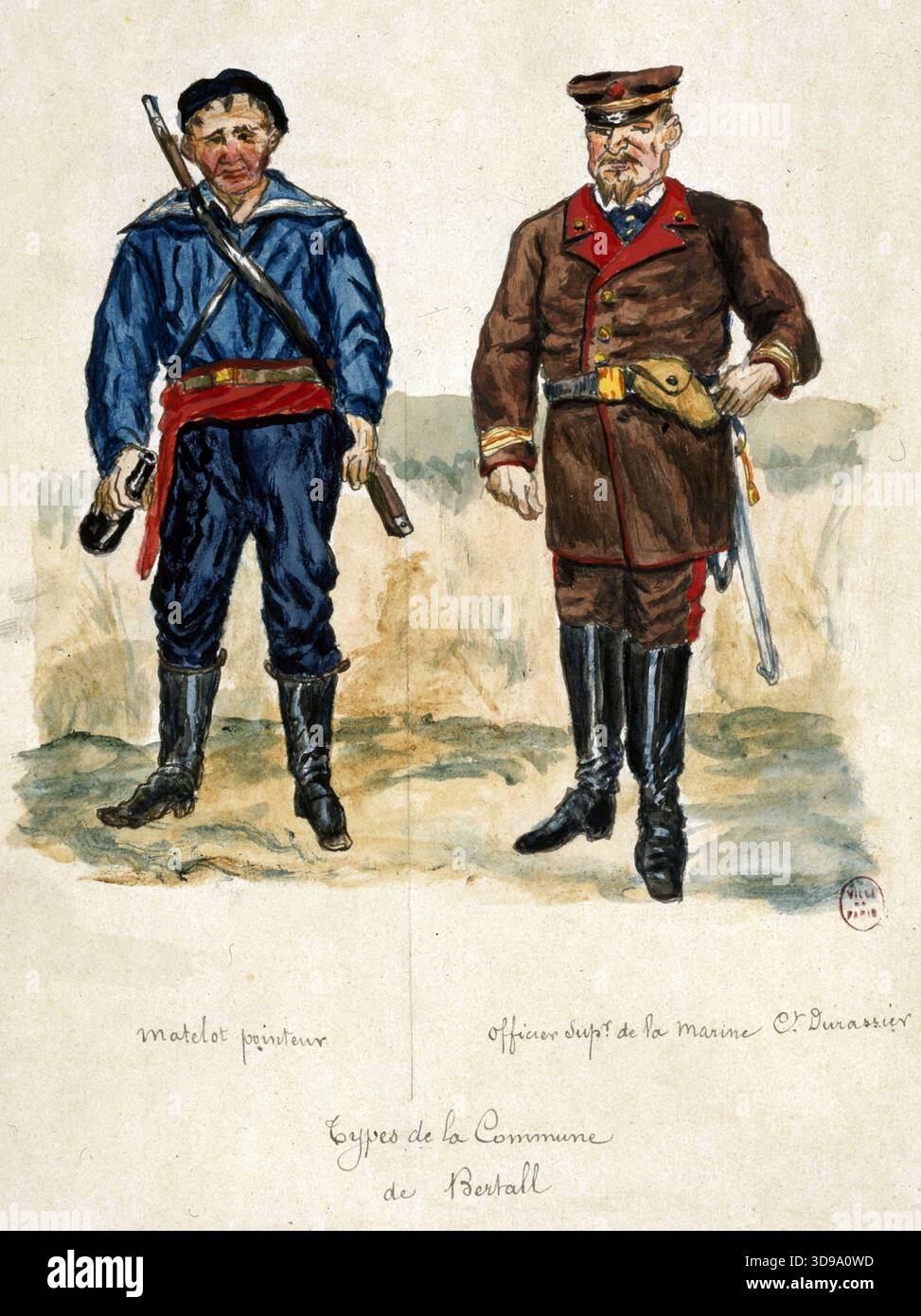 Types of the Commune: Seaman/Landmaster - Senior Naval Officer Ct ...