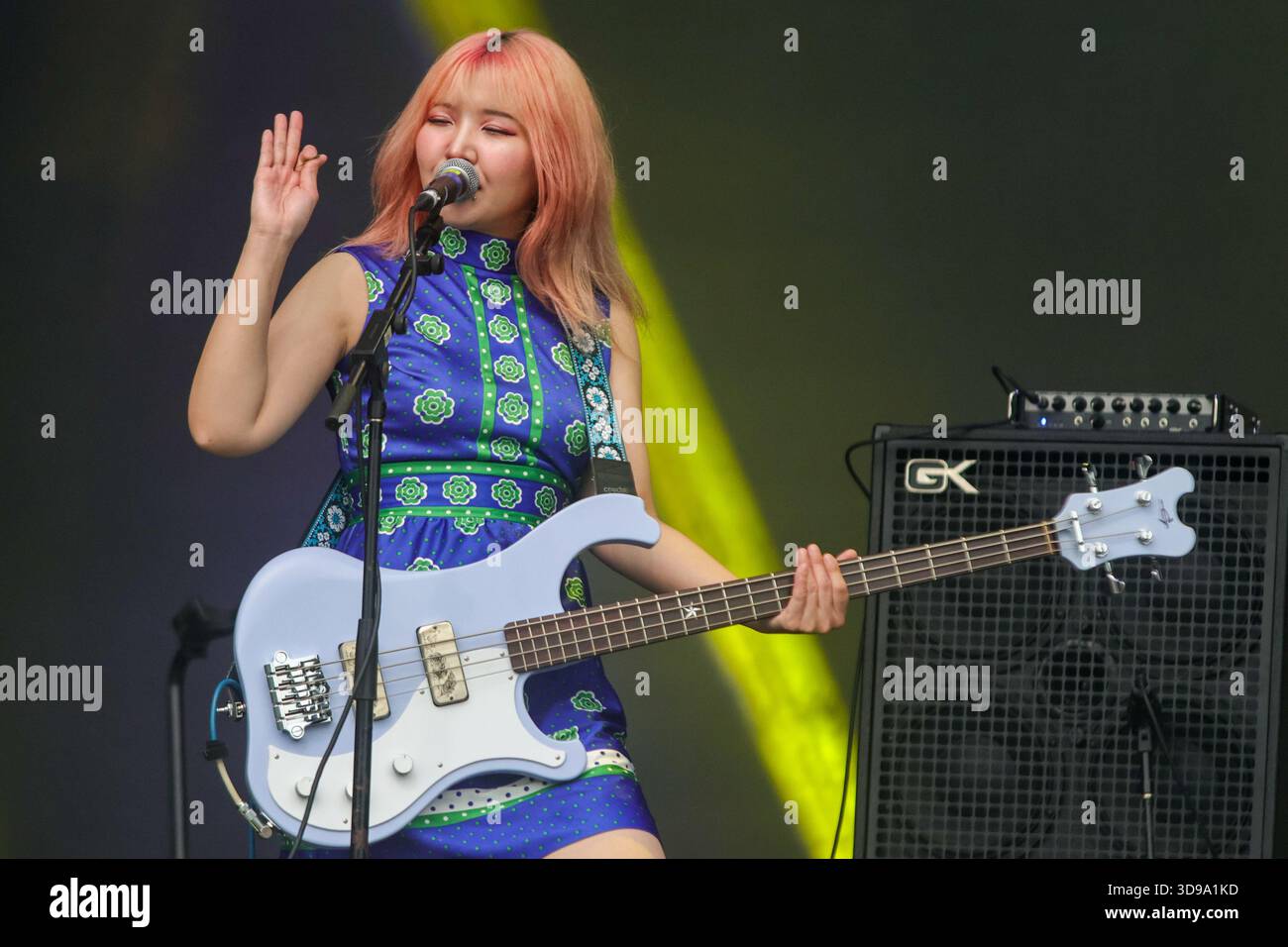 The Japanese band Otoboke Beaver performs at Ibirapuera Auditorium in ...
