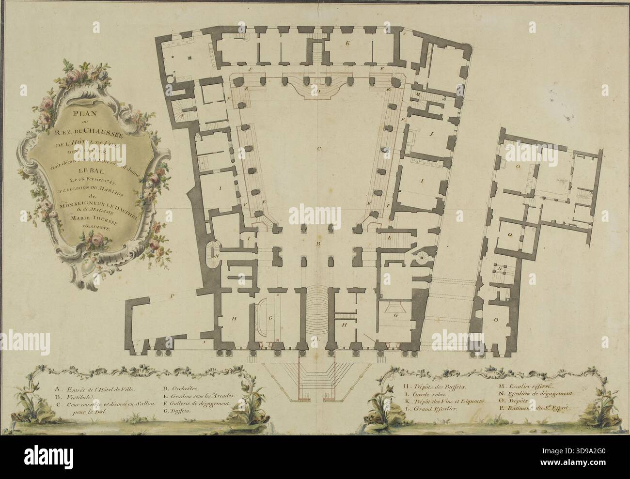 Town hall floor plan hi-res stock photography and images - Alamy