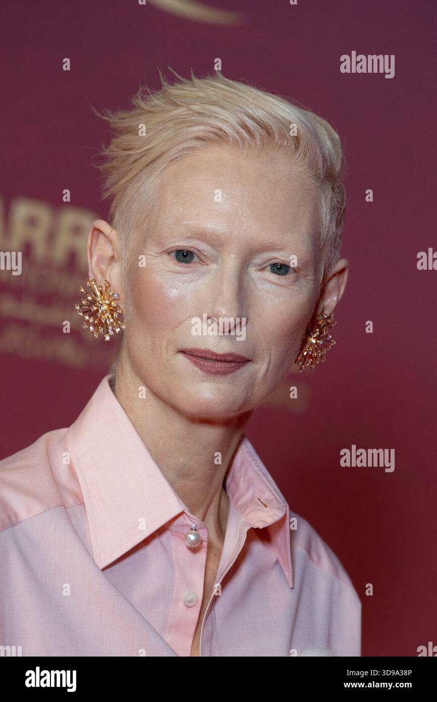 Tilda Swinton attends the 22nd Marrakech International Film Festival ...