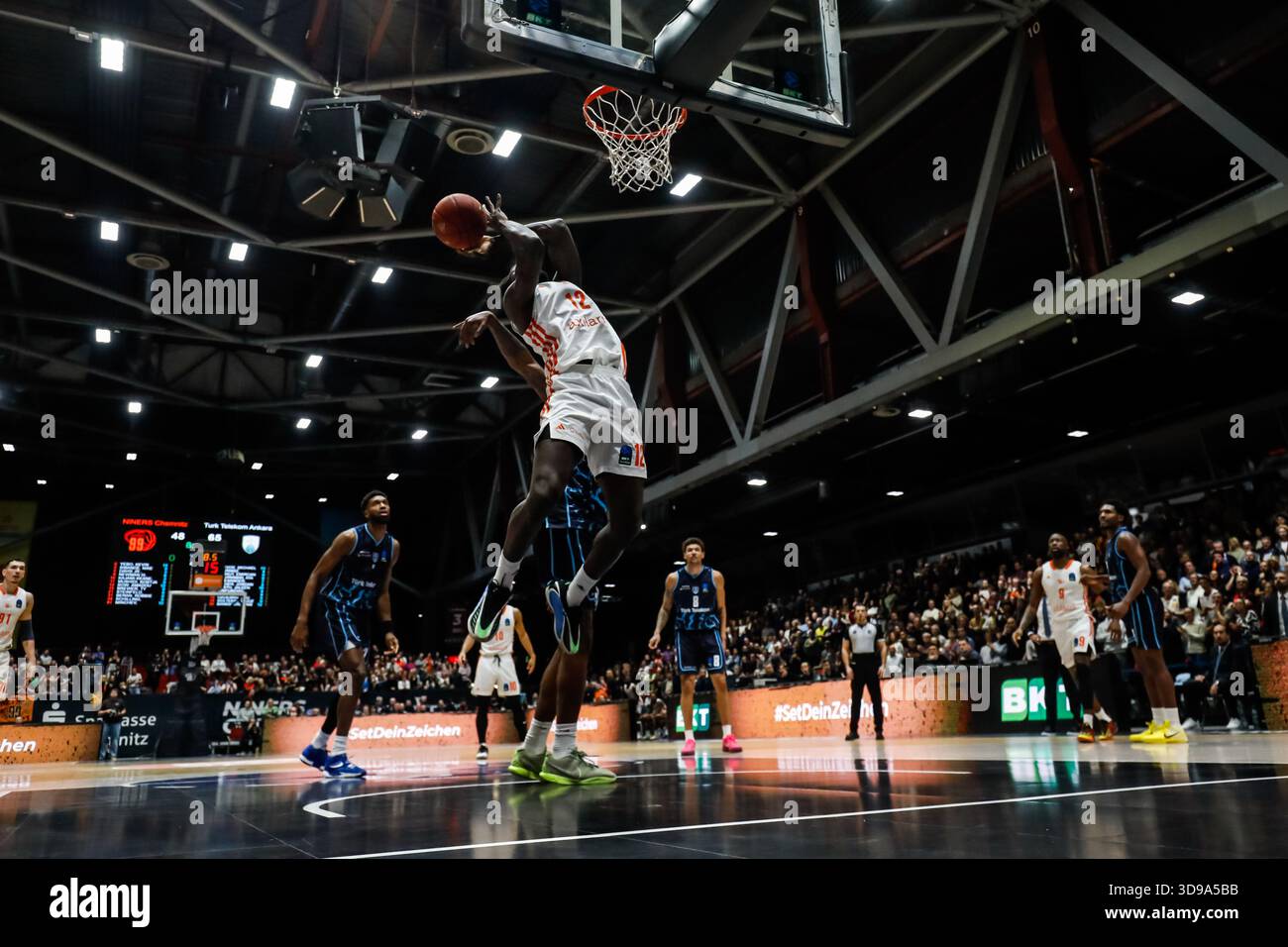 December 4, 2025, Messe, Chemnitz, GER, BKT EuroCup, Season 2025/2026, Niners Chemnitz - Turk ...