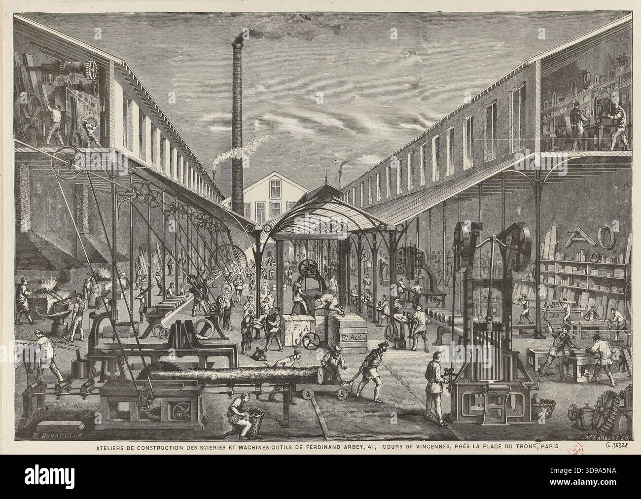 Ferdinand abbeys sawmills hi-res stock photography and images - Alamy