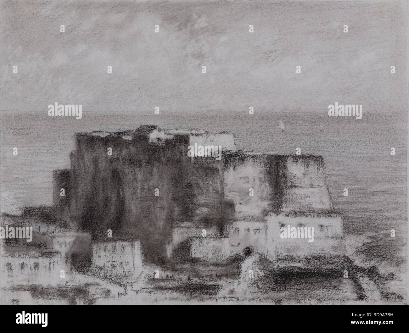 Naples, Brokman, Henry, Draughtsman, 1922, 20th century, Drawing ...
