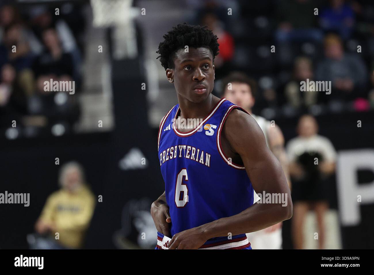 SPARTANBURG, SC - DECEMBER 03: Presbyterian Blue Hose forward Chidi ...