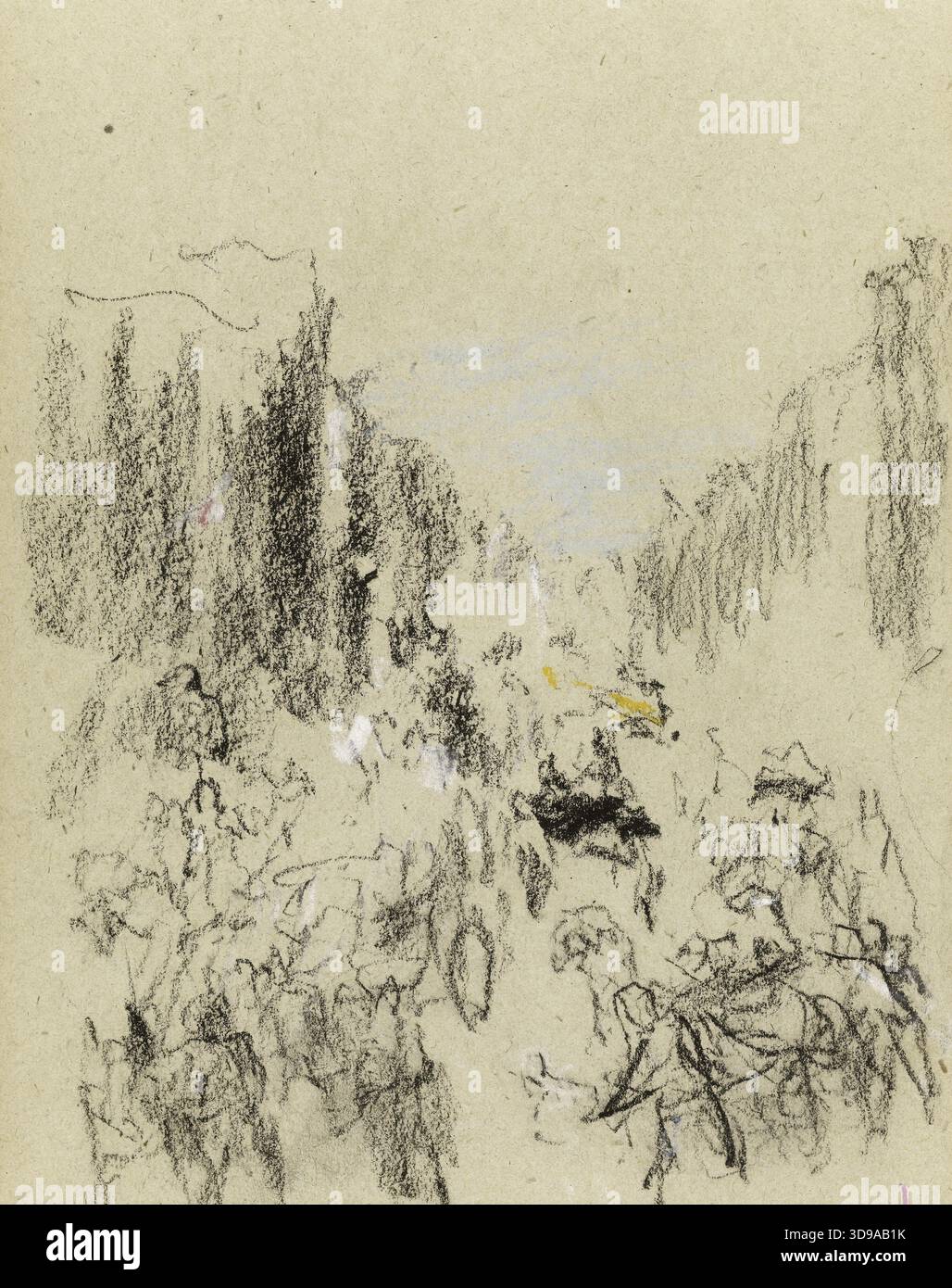 Study (p. 61 of the sketchbook), Carpeaux, Jean-Baptiste, Draughtsman ...