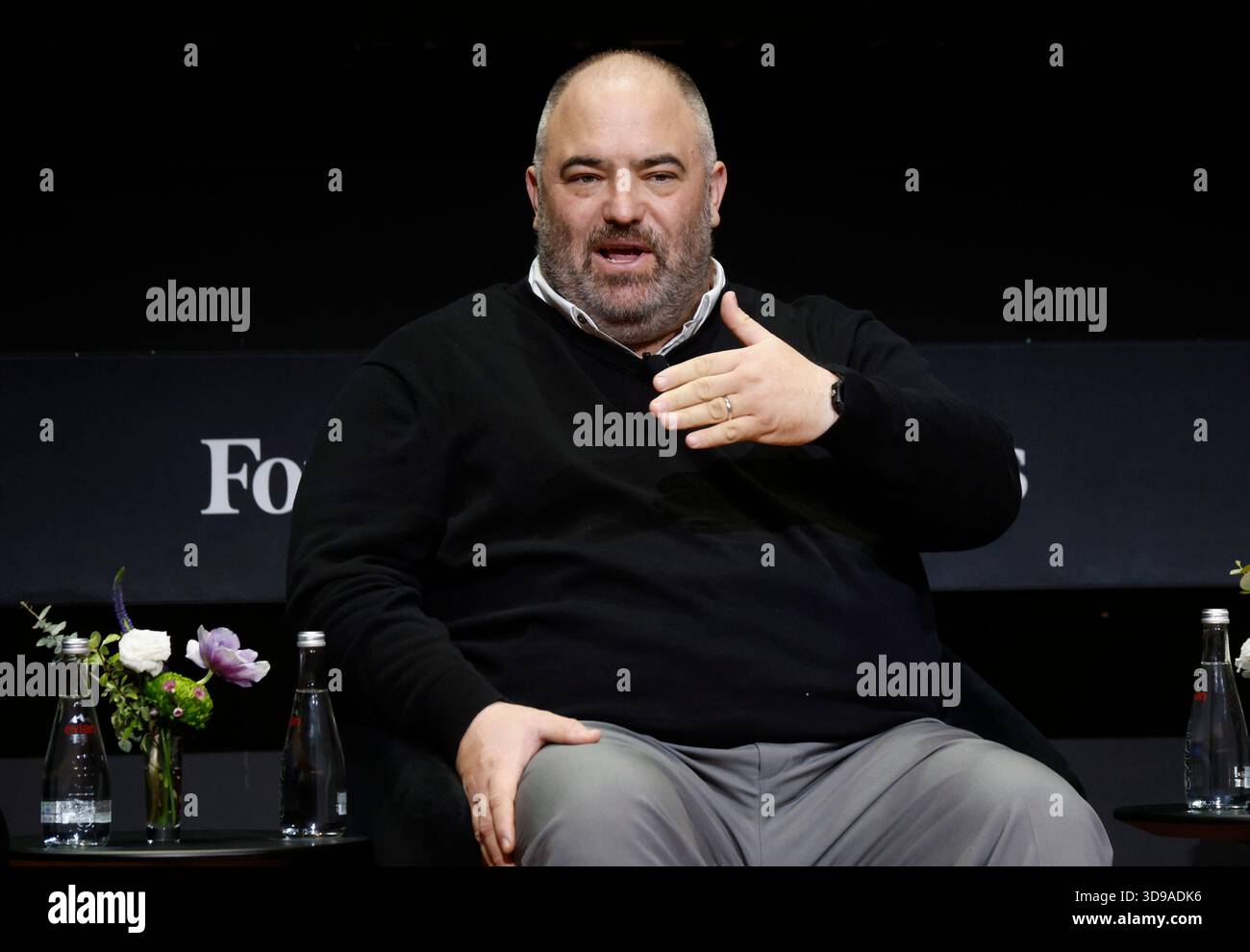 Chairman & CEO Verily Stephen Gillett speaks at the 2025 Forbes ...