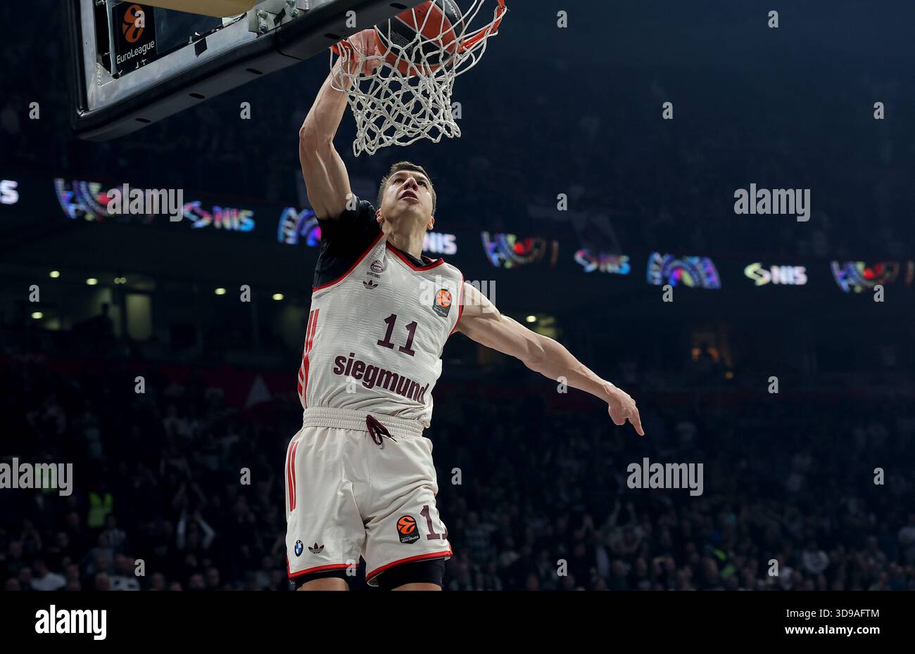 Belgrade, Serbia. 4th Dec, 2025. Bayern's Vladimir Lucic during ...