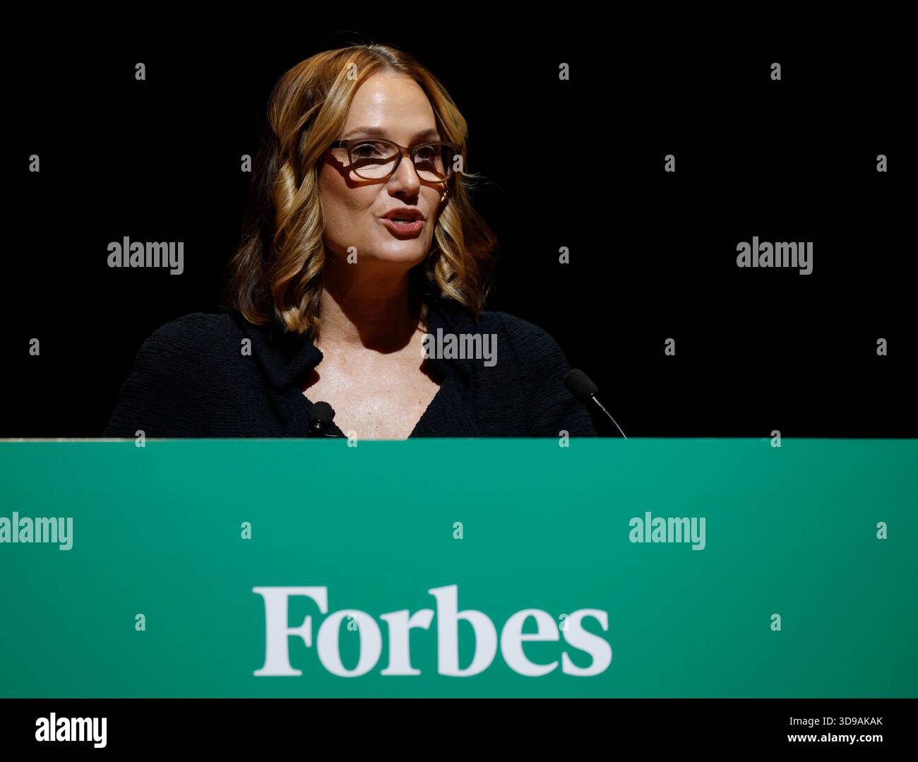 CEO Forbes Sherry Phillips speaks at the 2025 Forbes Healthcare Summit ...